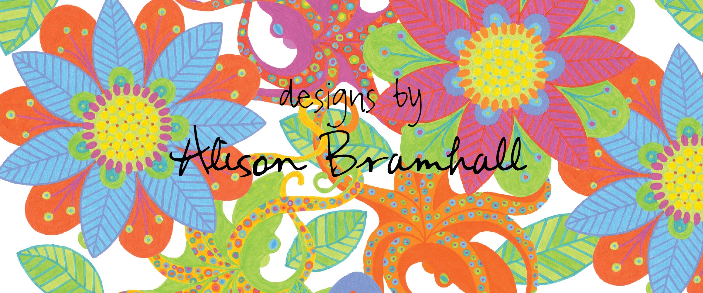 Festive Fish bold, colorful, whimsical art inspired by the sea ...