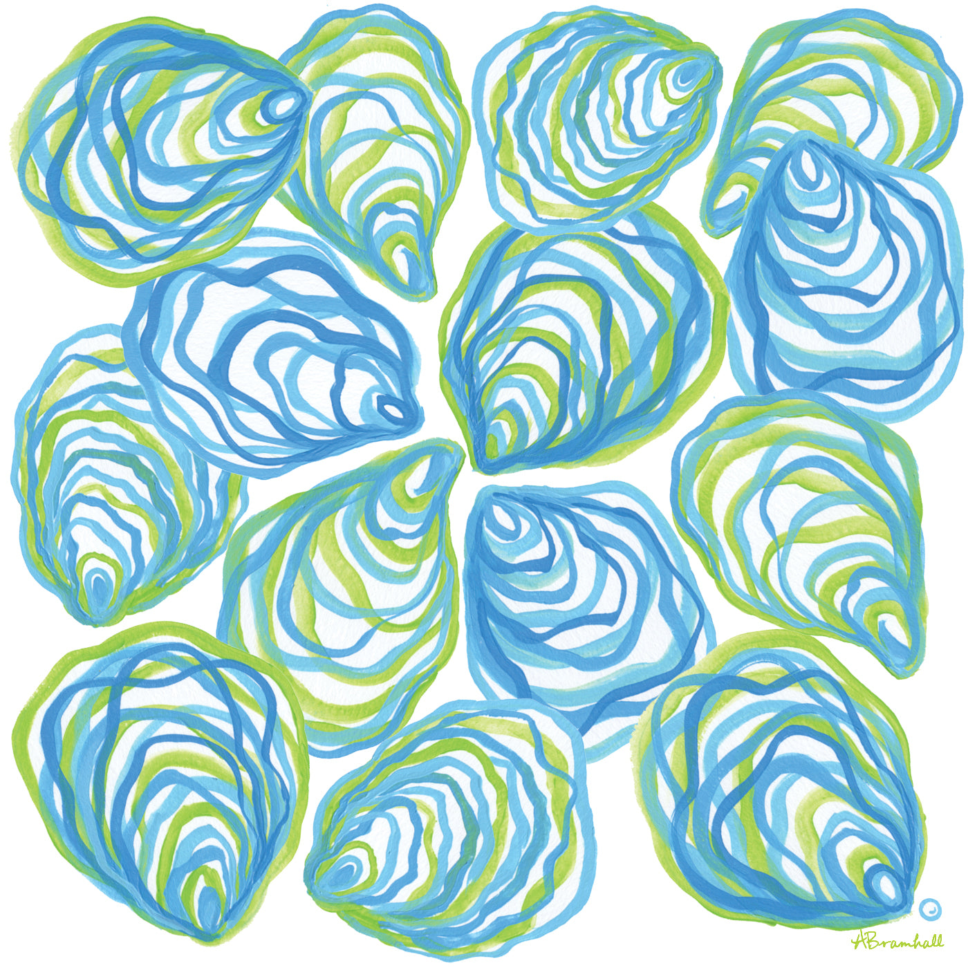 Sea Stripe Oyster Flour Sack Towel – FestiveFish