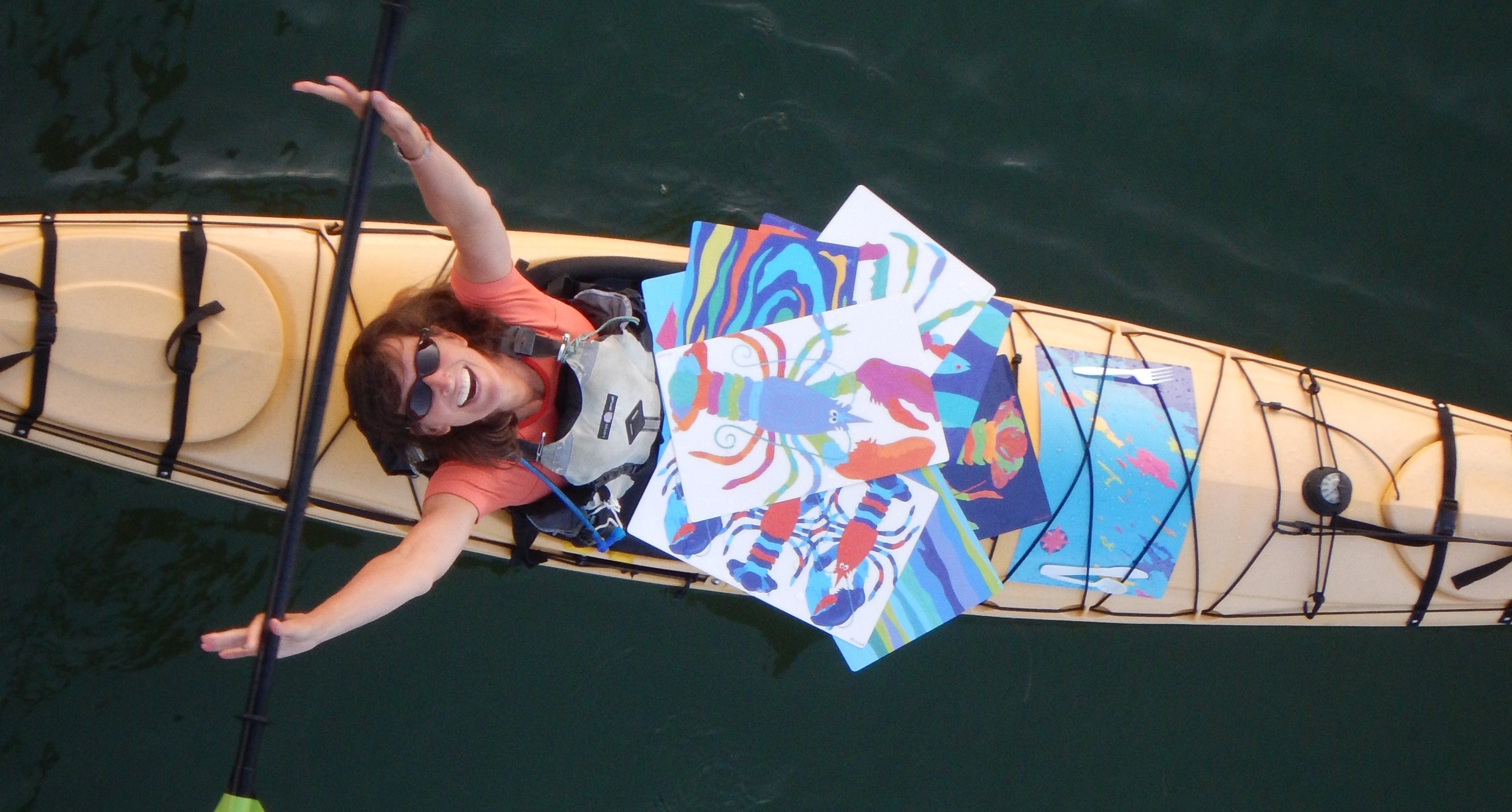 Festive Fish bold, colorful, whimsical art inspired by the sea ...