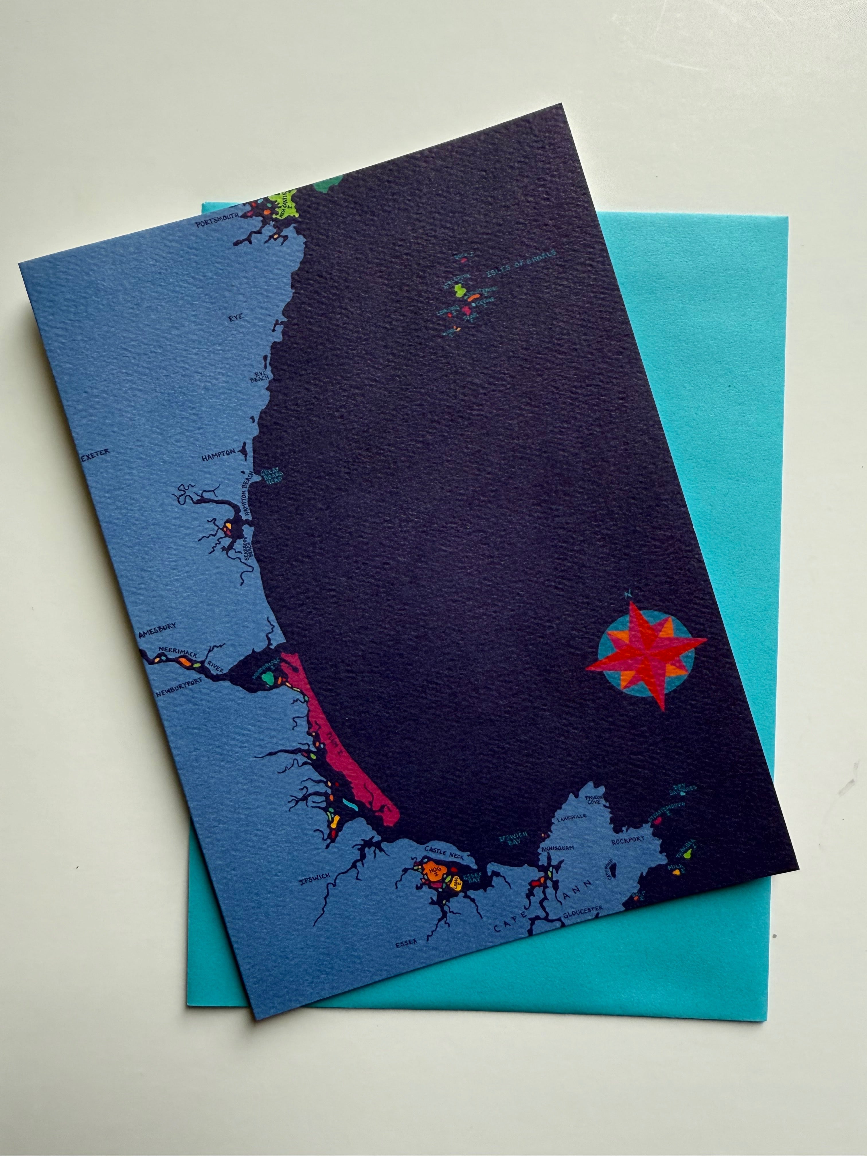 Cape Ann (Plum Island) Chart Card – FestiveFish