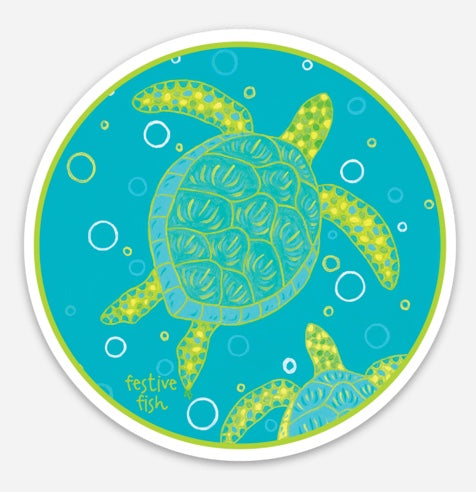 Turtles Sticker – FestiveFish