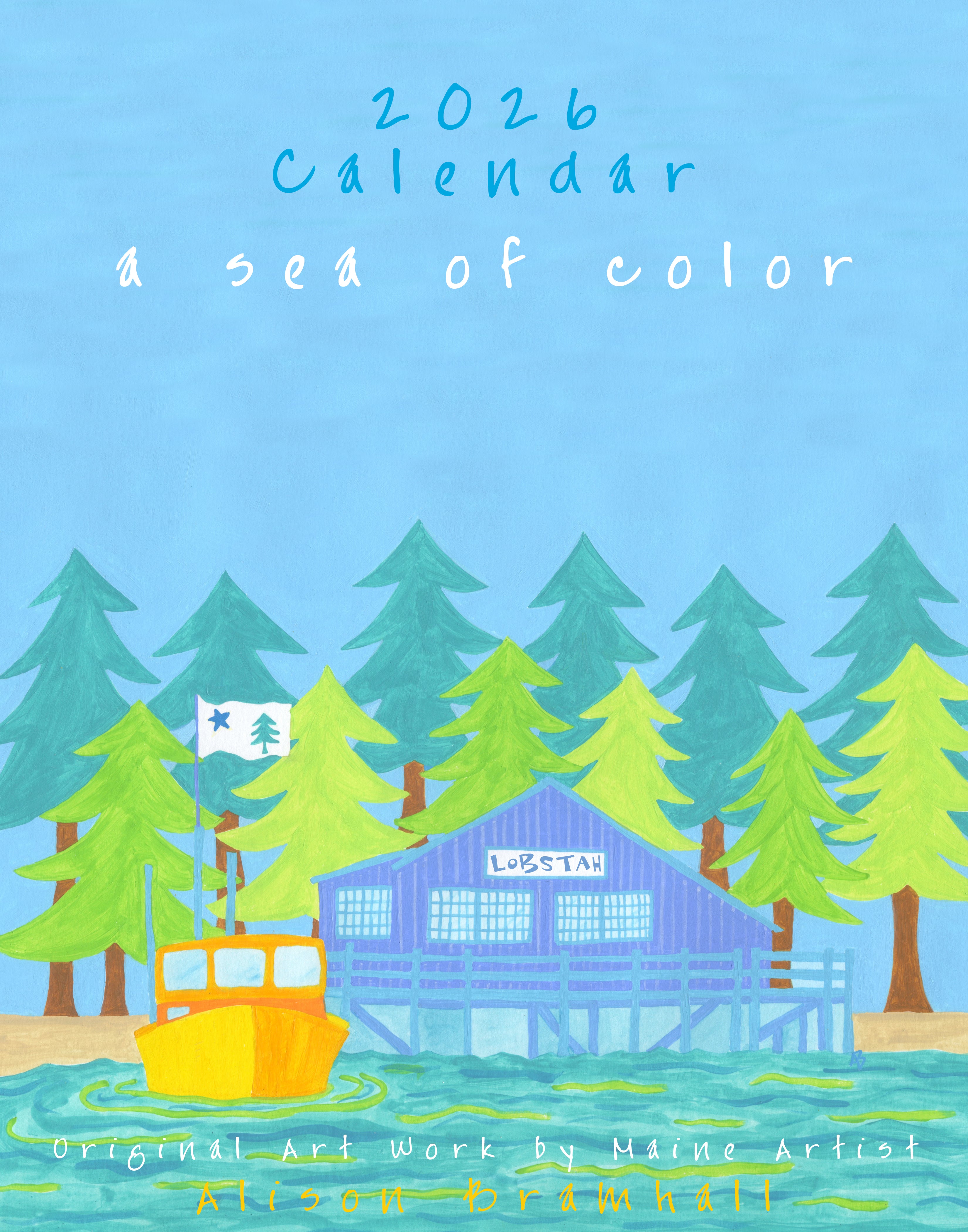 PRE ORDER 2026 Calendar it will ship in July 2025 – FestiveFish